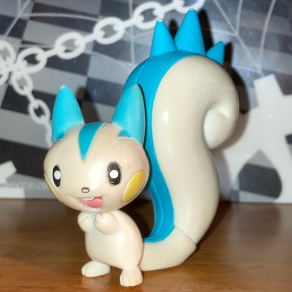 Pokemon | Toys | Preowned Pokemon Pachirisu Jakks Pacific Figure | Poshmark